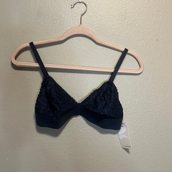 Lively | Intimates & Sleepwear | Lively The Floral Lace Bralette In ...